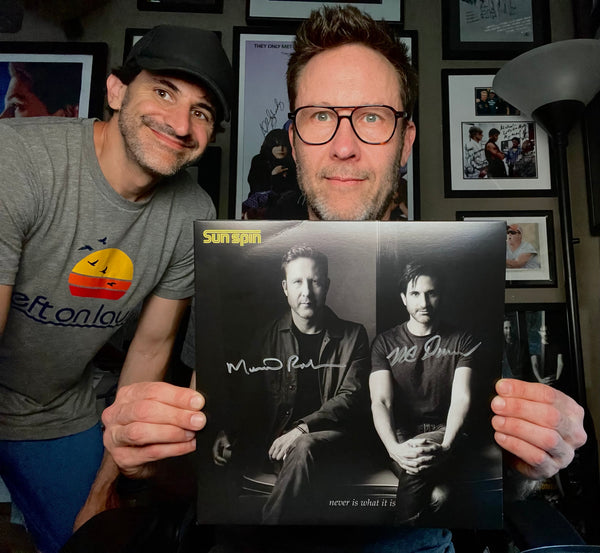 Sun Spin Autographed and Numbered "Never is what it is" Vinyl – sunspin